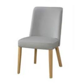 MAYA DINING CHAIR NATURAL LEG LEATHER 804 PEWTER
