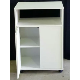 MICROWAVE UTILITY UNIT WHITE ASSEMBLED